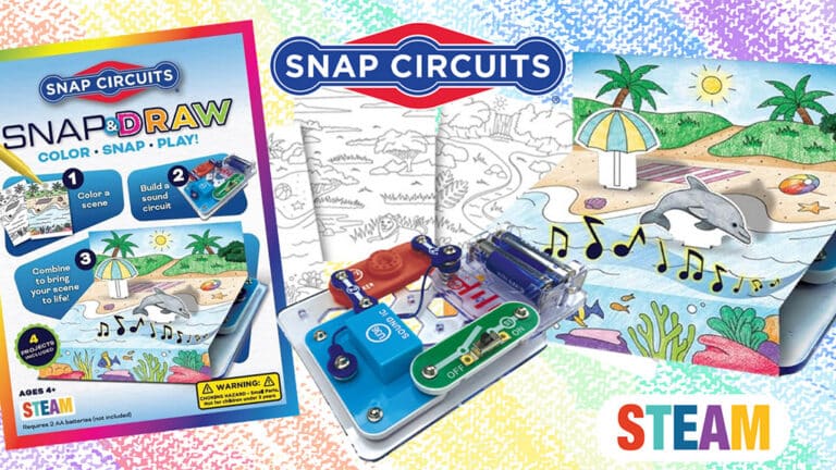 Spark Kids’ Creativity with Snap Circuit’s Snap & Draw Activity Set ...