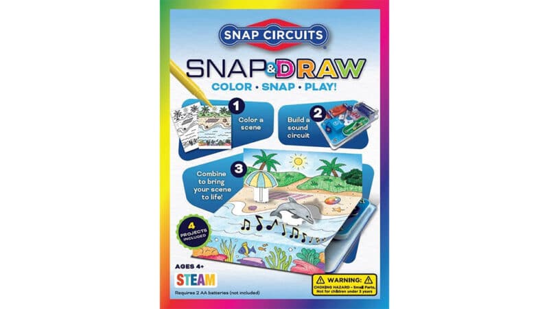 SNAP CIRCUITS SNAP & DRAW | The Toy Insider