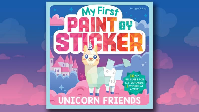 My First Paint by Sticker: Unicorn Friends Creates Mess-Free Magic ...
