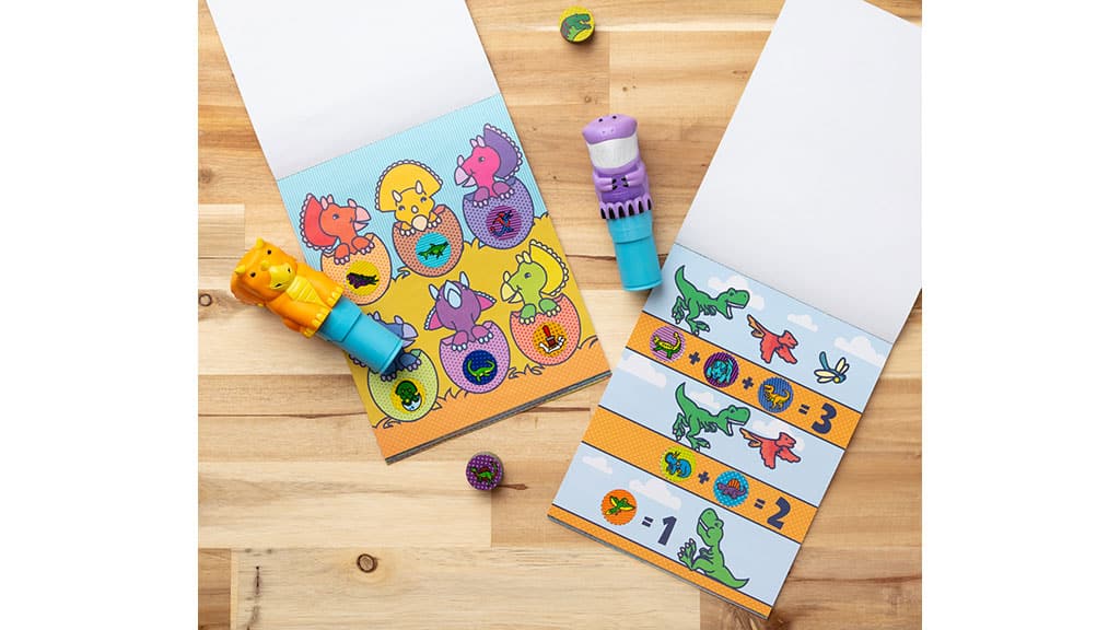 STICKER WOW! ACTIVITY PAD & STICKER STAMPER VALUE PACK — DINOSAUR | The ...