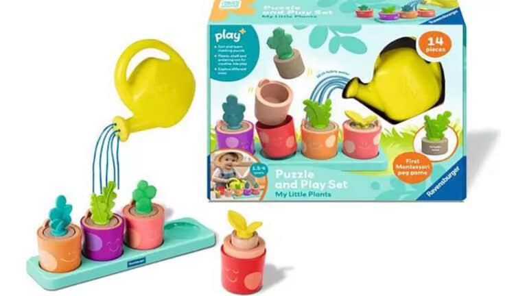 PLAY+ PUZZLE AND PLAY SET: MY LITTLE PLANTS | The Toy Insider