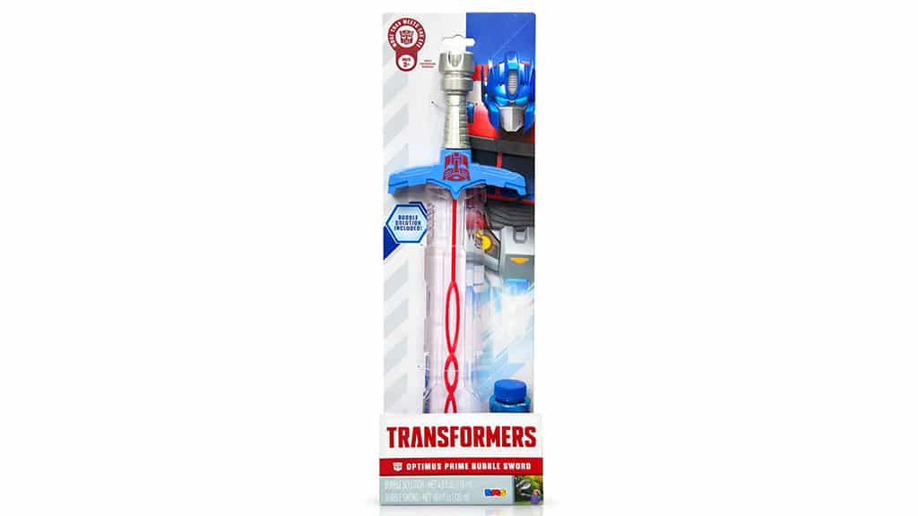 TRANSFORMERS OPTIMUS PRIME BUBBLE SWORD | The Toy Insider