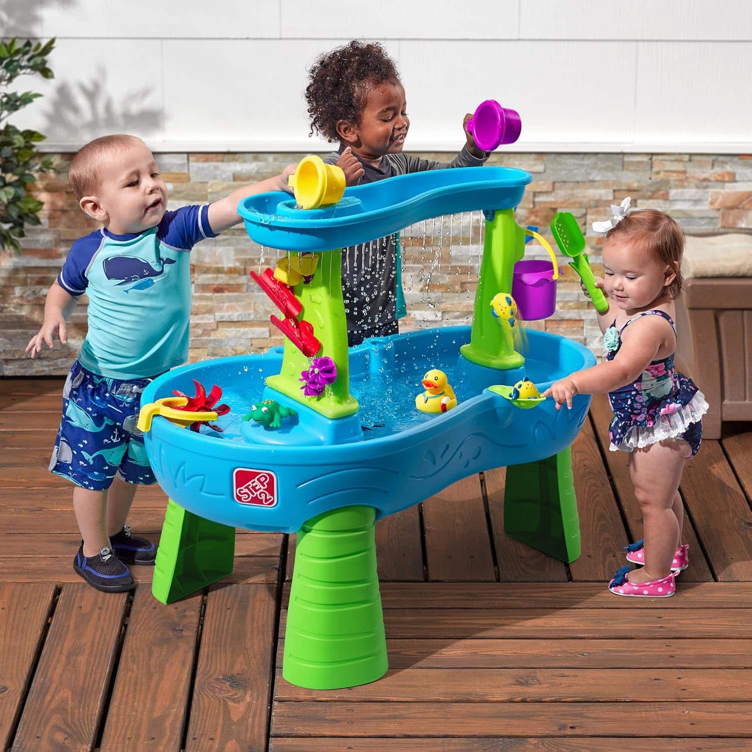 RAIN SHOWERS SPLASH POND WATER TABLE | The Toy Insider