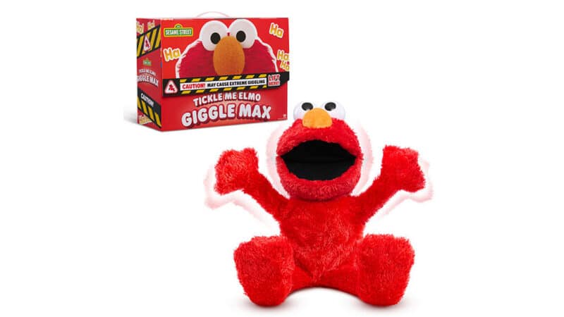 TICKLE ME ELMO GIGGLE MAX | The Toy Insider