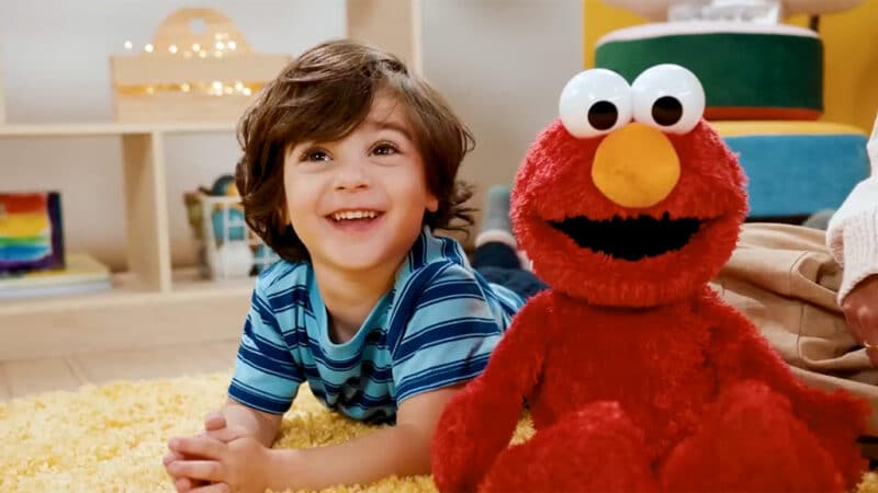 Get Your Giggles Out with Just Play's New Tickle Me Elmo Giggle Max ...