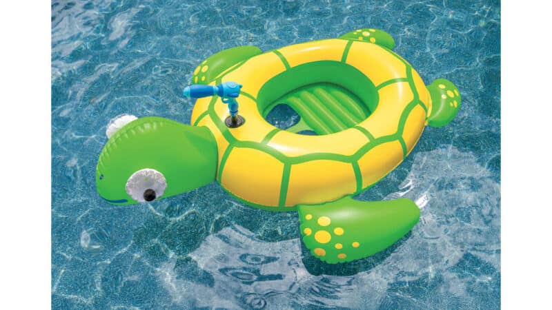 TURTLE WATER BLASTER POOL FLOAT | The Toy Insider