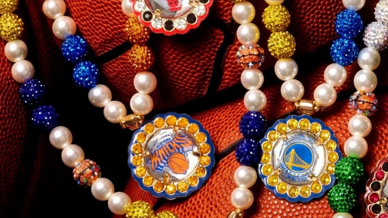 This New York Knicks Necklace Adds Basketball Bling to Game Night | The ...